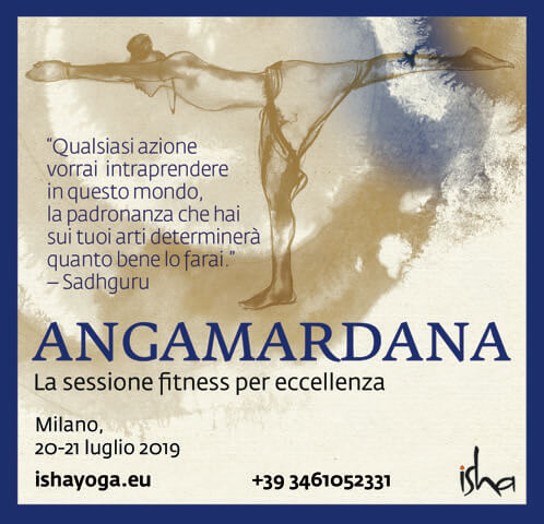 Workshop Yoga: Angamardana (ISHA Hatha Yoga), 20 e 21 Luglio 2019